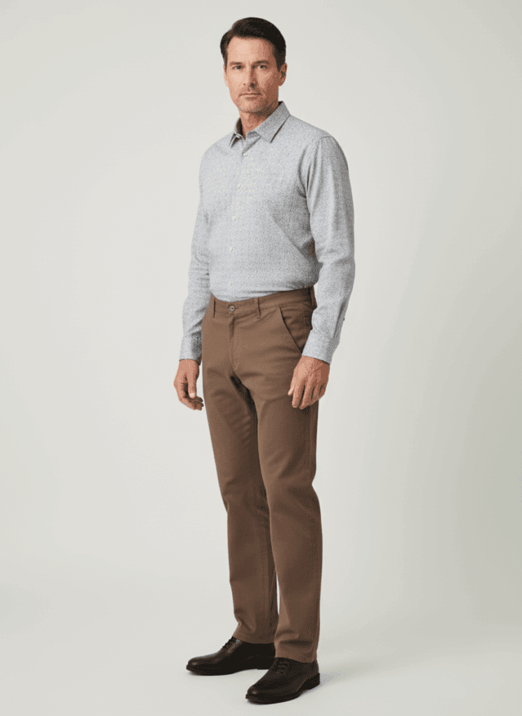 Zimske muške keper pantalone | Regular Fit - Elit